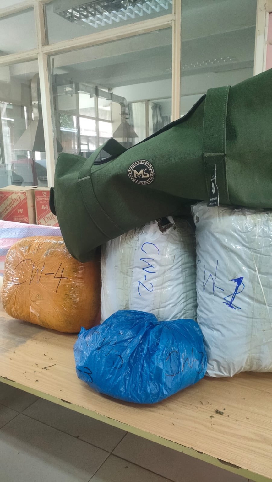 Man Arrested Along Waiyaki Way With Bhang Worth Ksh 870,000 Headed to ...