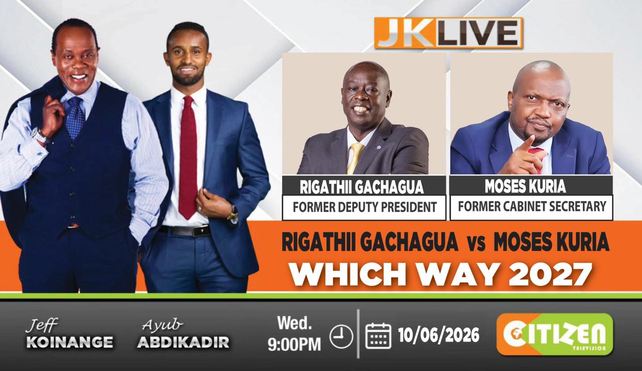 Citizen TV Speaks Out On Alleged JKL Debate Between Gachagua And Moses ...
